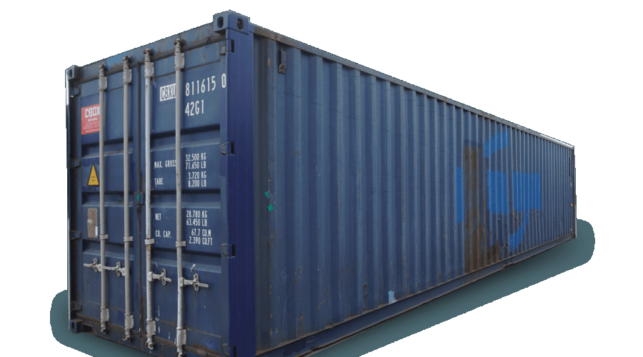 40ft Shipping/Storage container - Used - B Quality | CBOX containers