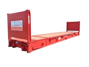 40ft Flatrack Containers | CBOX containers