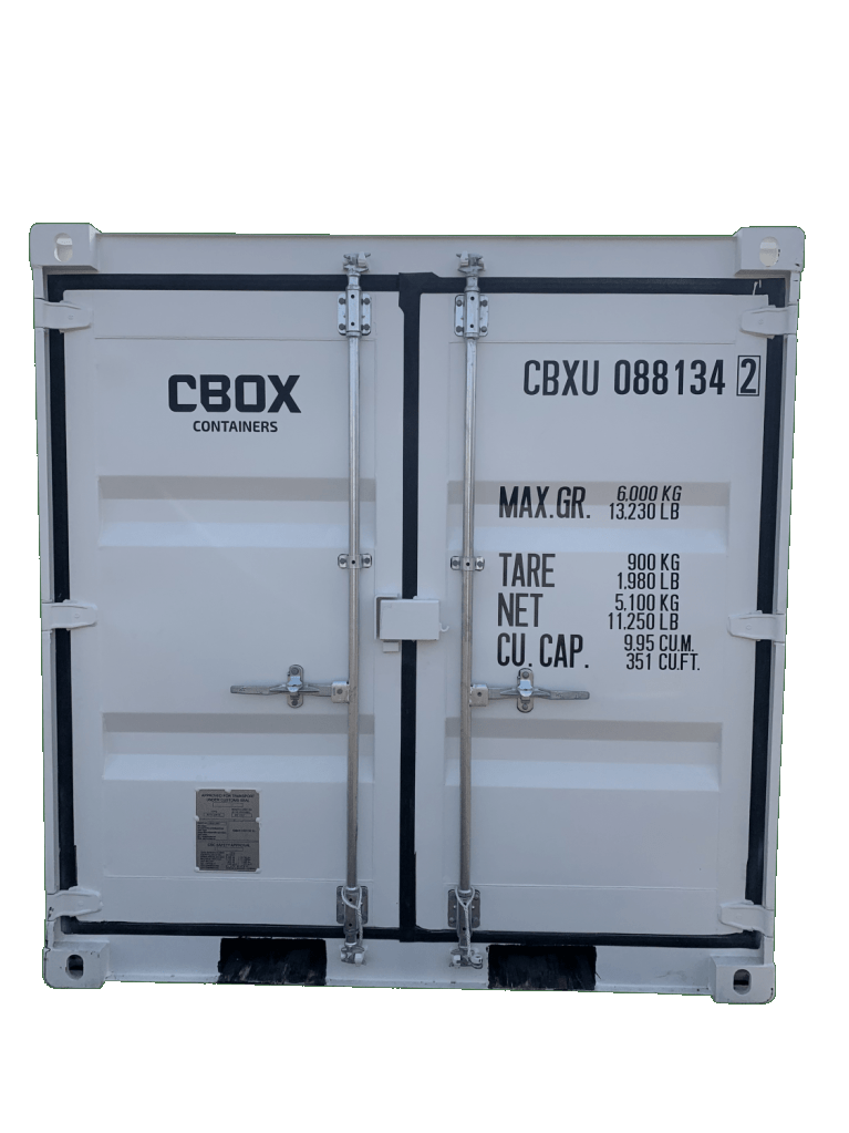 8ft Storage container with Steel floor - NEW Quality | CBOX containers