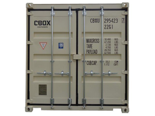 20ft Shipping/Storage container - NEW Quality | CBOX containers
