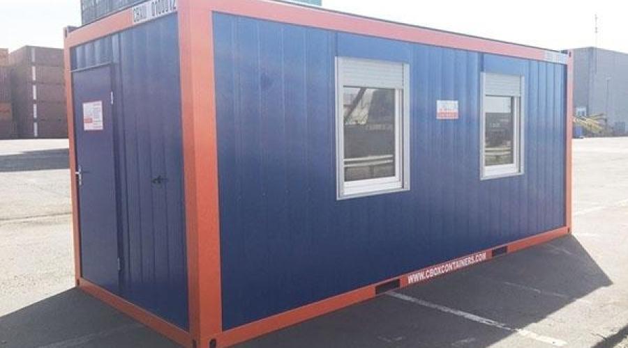 Shipping Container Worksite Offices: Durable & Affordable | CBOX containers