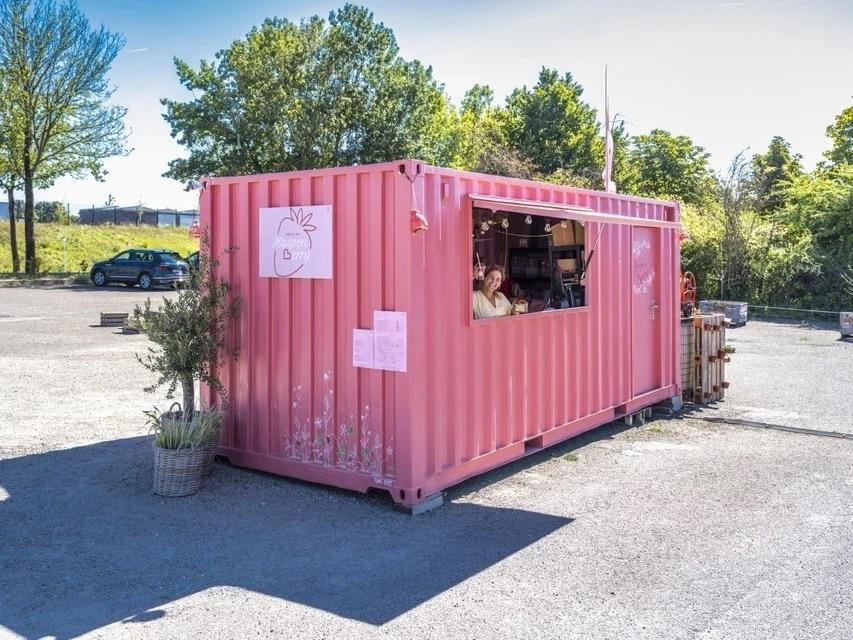 Pink Drive-thru Container | CBOX Containers | CBOX containers